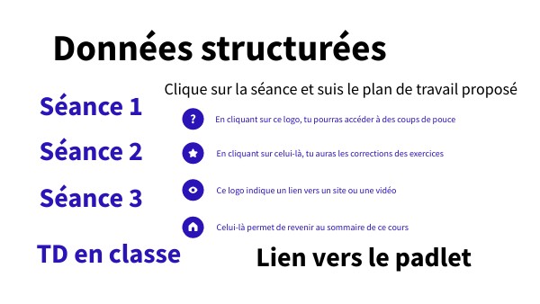 SNT Données structurées | Genially