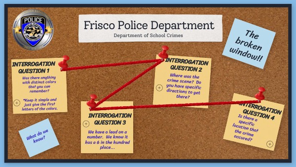 Police Report | Genially