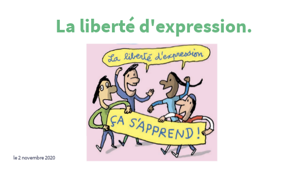 La liberté d'expression