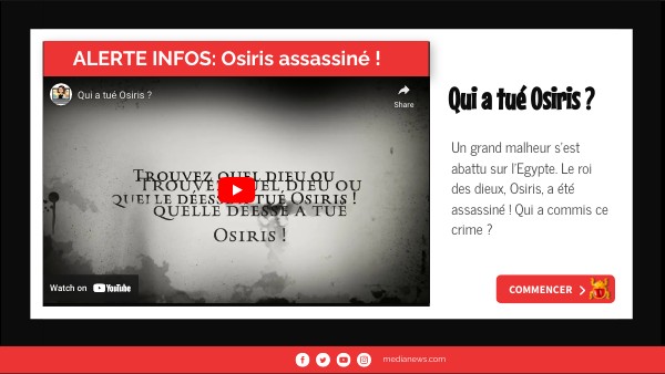Debloquée - Qui a tué Osiris? | Genially