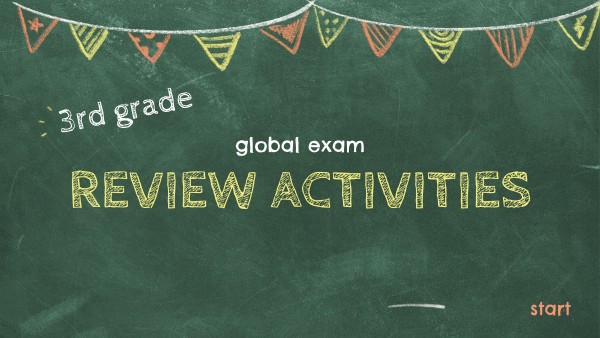 3rd grade revision tasks(global exam) | Genially