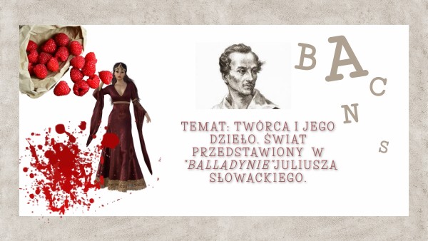 Balladyna | Genially