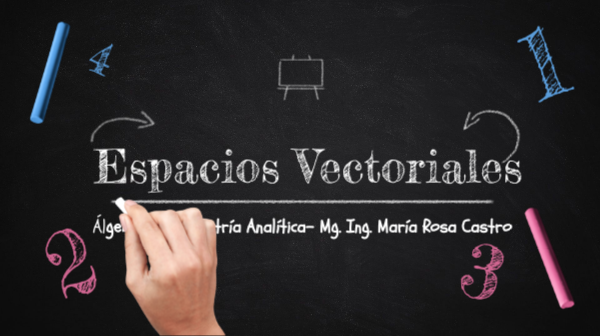 Espacios Vectoriales.AyGA.FI | Genially