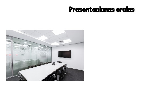 Presentaciones orales | Genially