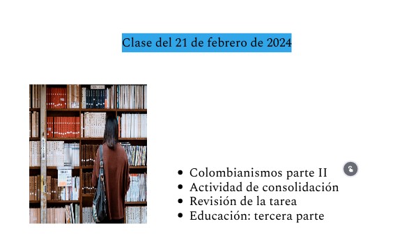 Laura y Stan - Curso B2+ y cultura 21 de febrero - educacion | Genially
