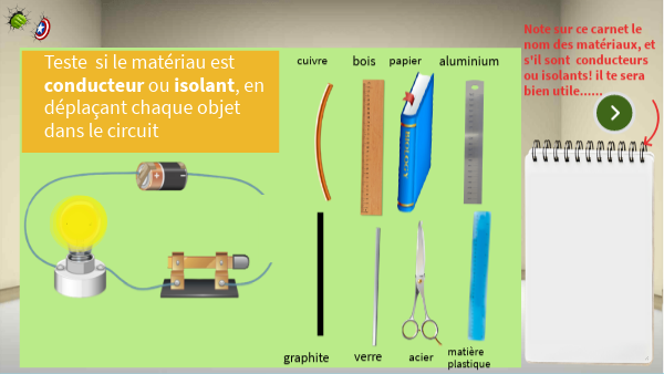 isolant / conducteur | Genially