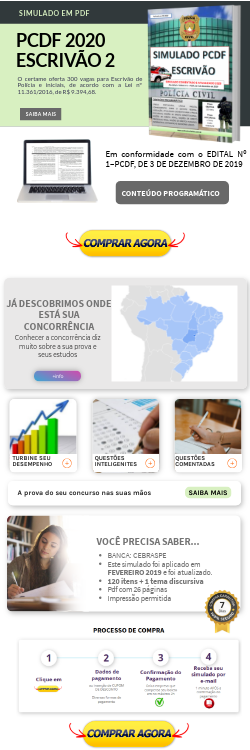 PDF - PCDF ESCRIVAO 2