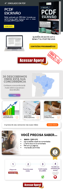 PDF - PCDF ESCRIVAO 4 | Genially