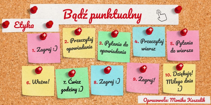 Etyka "Bądź punktualnym" | Genially