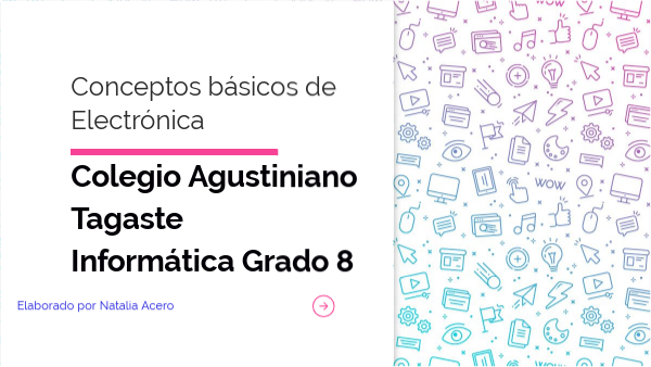 Conceptos básicos de electrónica | Genially