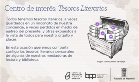 Centro de interés: Tesoros literarios | Genially
