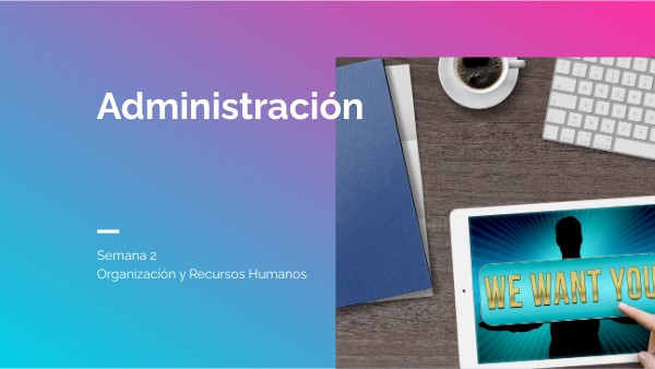 Administración S2 | Genially