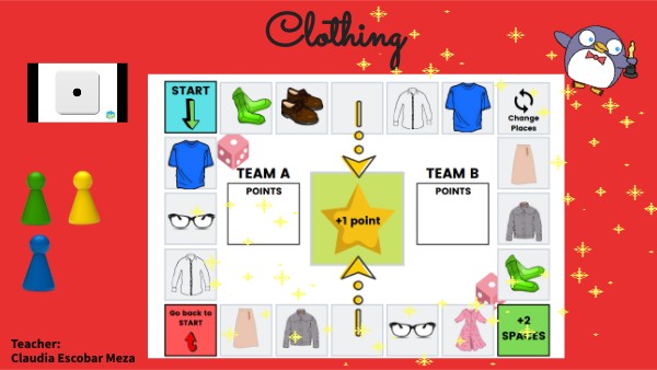 CLOTHES BOARDGAME | Genially