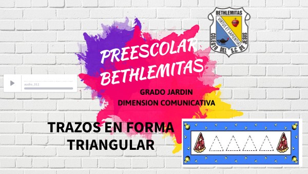 Lineas en forma triangular