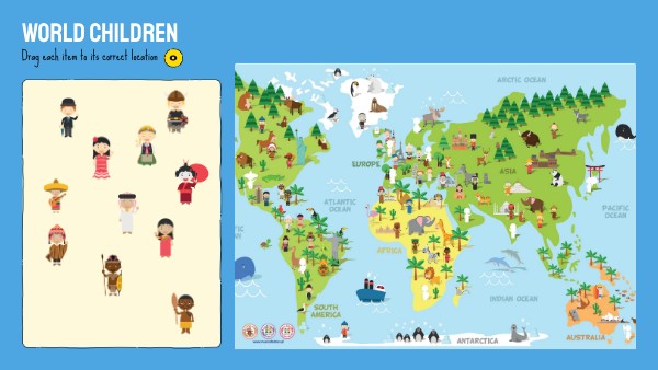 World Map | Genially