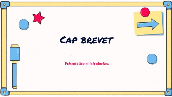 cap brevet 3ème séance 1 | Genially