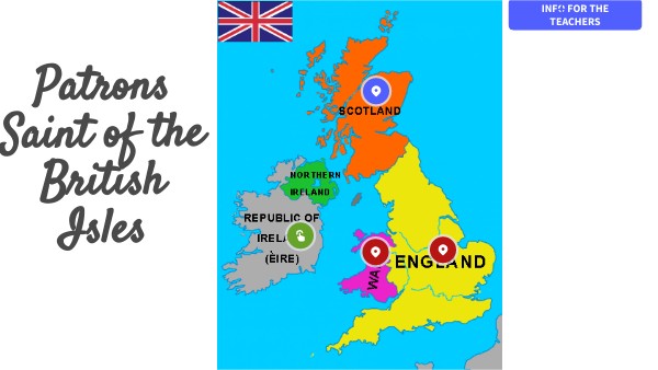 Patrons Saint of The British Isles