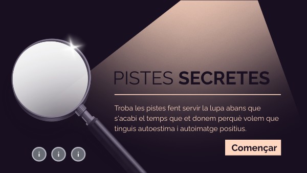 Copy - PISTES SECRETES sobre tu | Genially