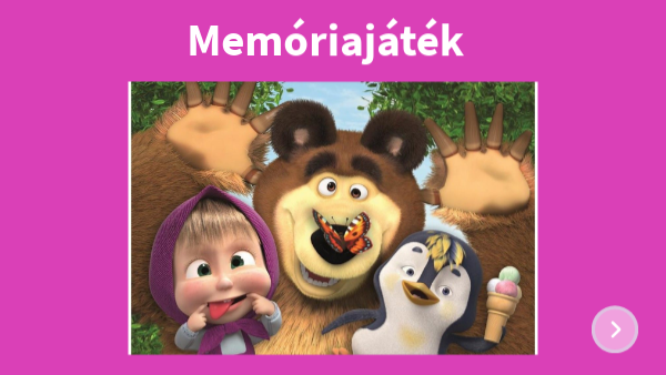 Memória: Mása és a medve | Genially