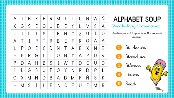 ALPHABET SOUP | Genially