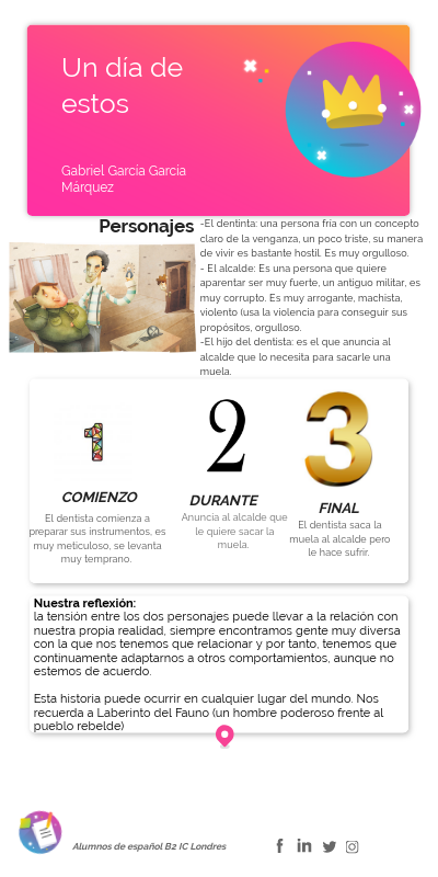 Un día de estos | Genially