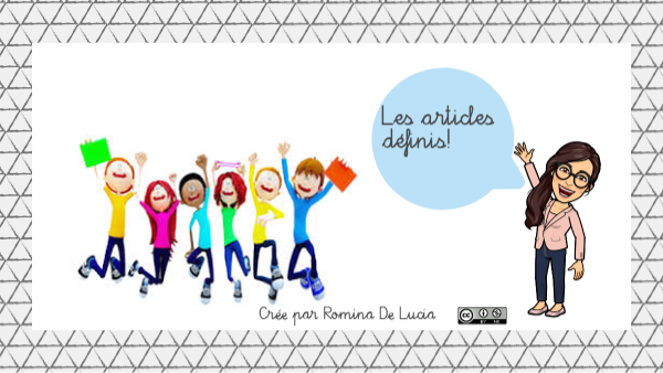 Les articles définis (2021) | Genially