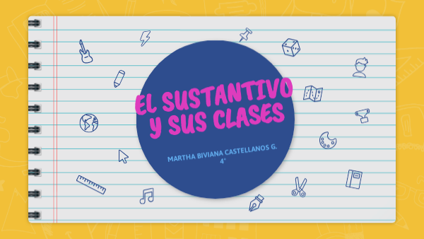 4° El sustantivo y sus clases | Genially