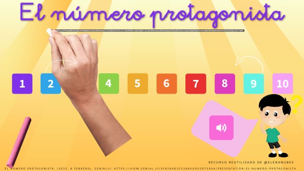 EL NÚMERO PROTAGONISTA | Genially