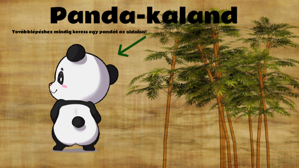 Panda-kaland | Genially