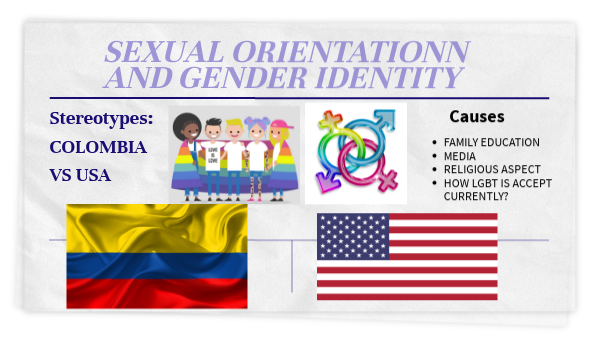 SEXUAL ORIENTATION AND GENDER IDENTITY