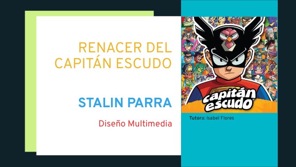 Rediseño del personaje Capitán Escudo | Genially