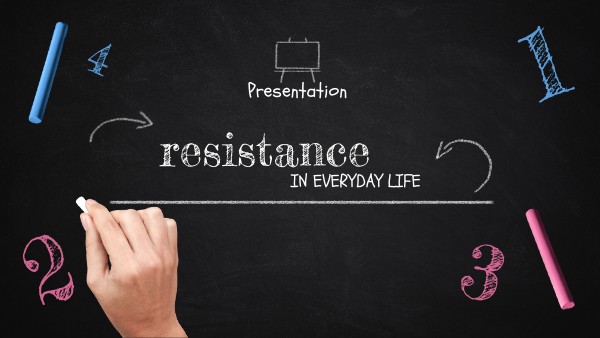 CHALK & BLACKBOARD PRESENTATION