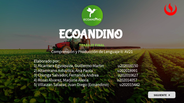 ECOANDINO TF | Genially