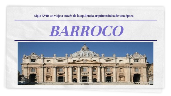 El Barroco: contexto | Genially
