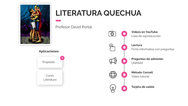 Literatura quechua - 4.° de secundaria