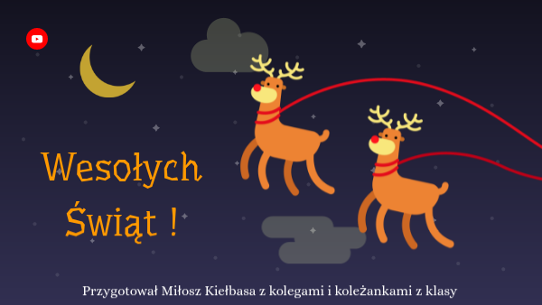 Życzenia świąteczne od klasy 7c dla nauczycieli | Genially