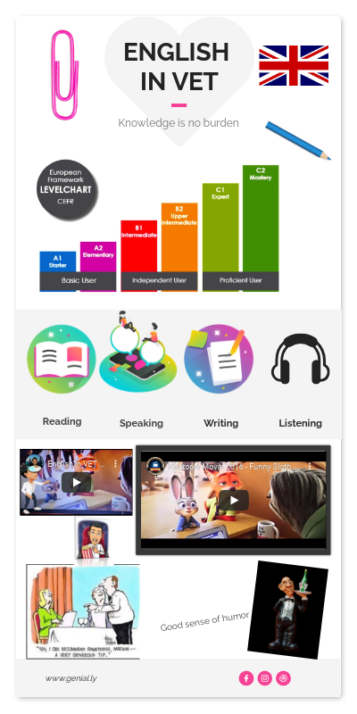 ENGLISH IN VET Autor: Pepe Salvador | Genially