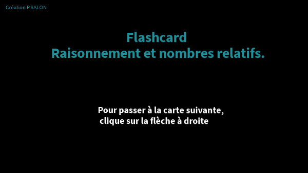 Flashcard vrai/faux | Genially