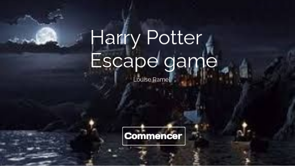 Harry Potter escape game | Genially
