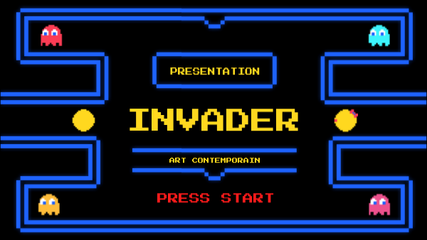 Space invader diapo | Genially