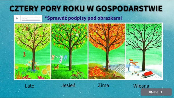 Cztery pory roku | Genially