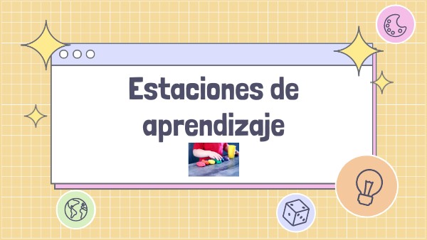 Estaciones de aprendizaje