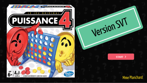 Puissance 4 SVT 4ème | Genially