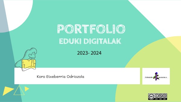 PORTFOLIO B1: EDUKI DIGITALAK
