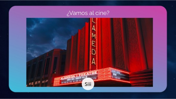Vamos al cine | Genially