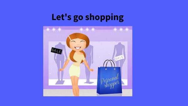Let's go shopping | Genially