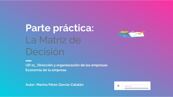 MPGC_Matriz de Decisión | Genially