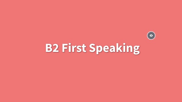 B2 first speaking phrases