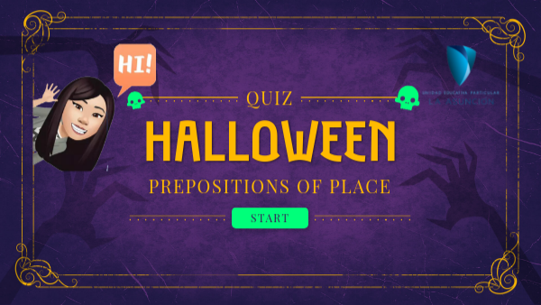 PREPOSITIONS HALLOWEEN