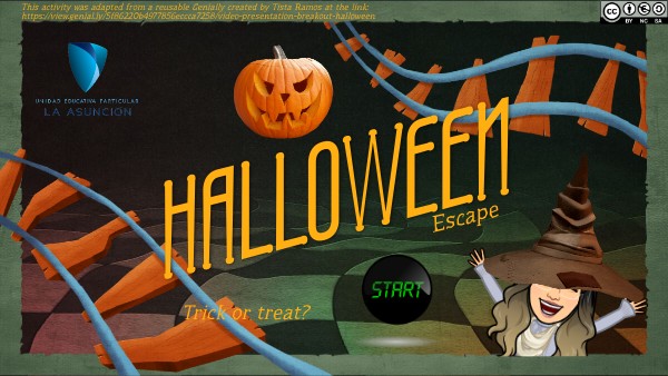 Happy Halloween Escape Room | Genially